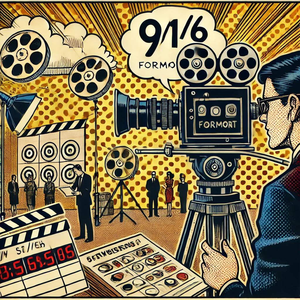 vintage_comic_filmmaker_capturing_vertical | Script Gods Must Die